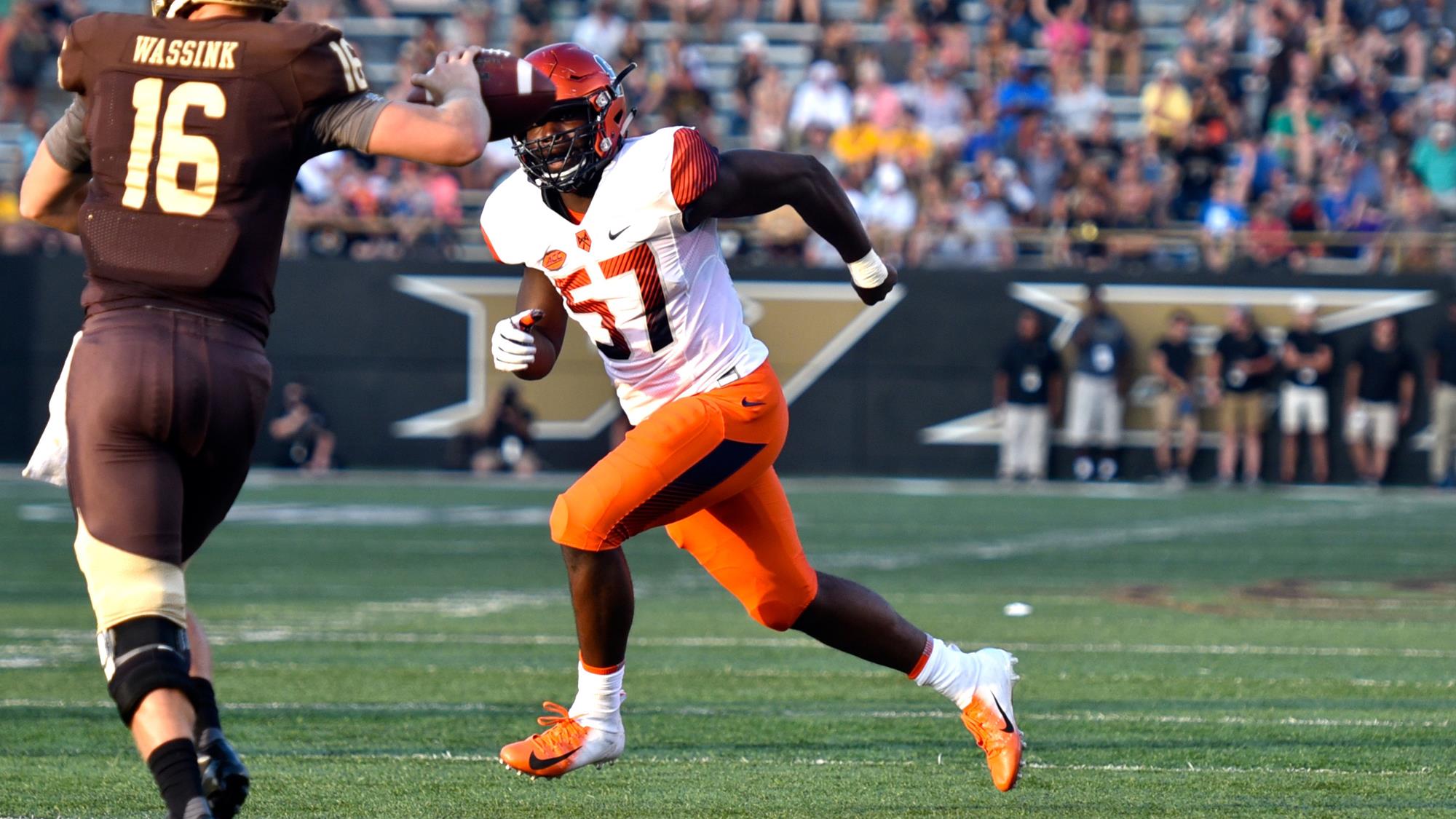 Tackling IT: An Interview with Orange Defensive Lineman Kingsley ...